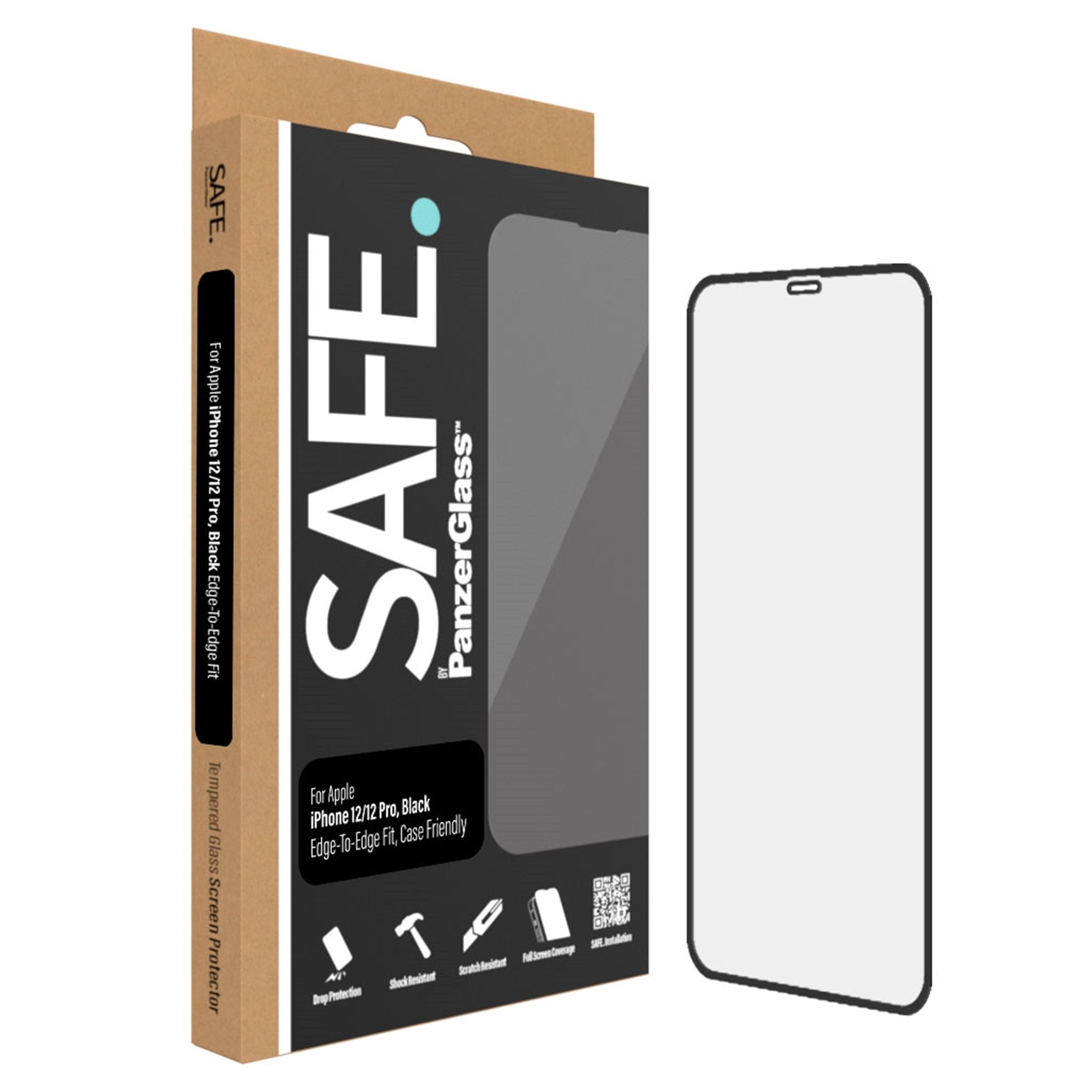 PanzerGlass SAFE. by ® Screen Protector iPhone 12 | 12 Pro