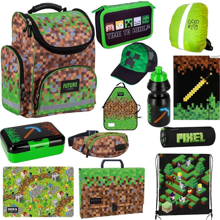 Set Minecraft 13 Teile Schulrucksack | Kaufland.de
