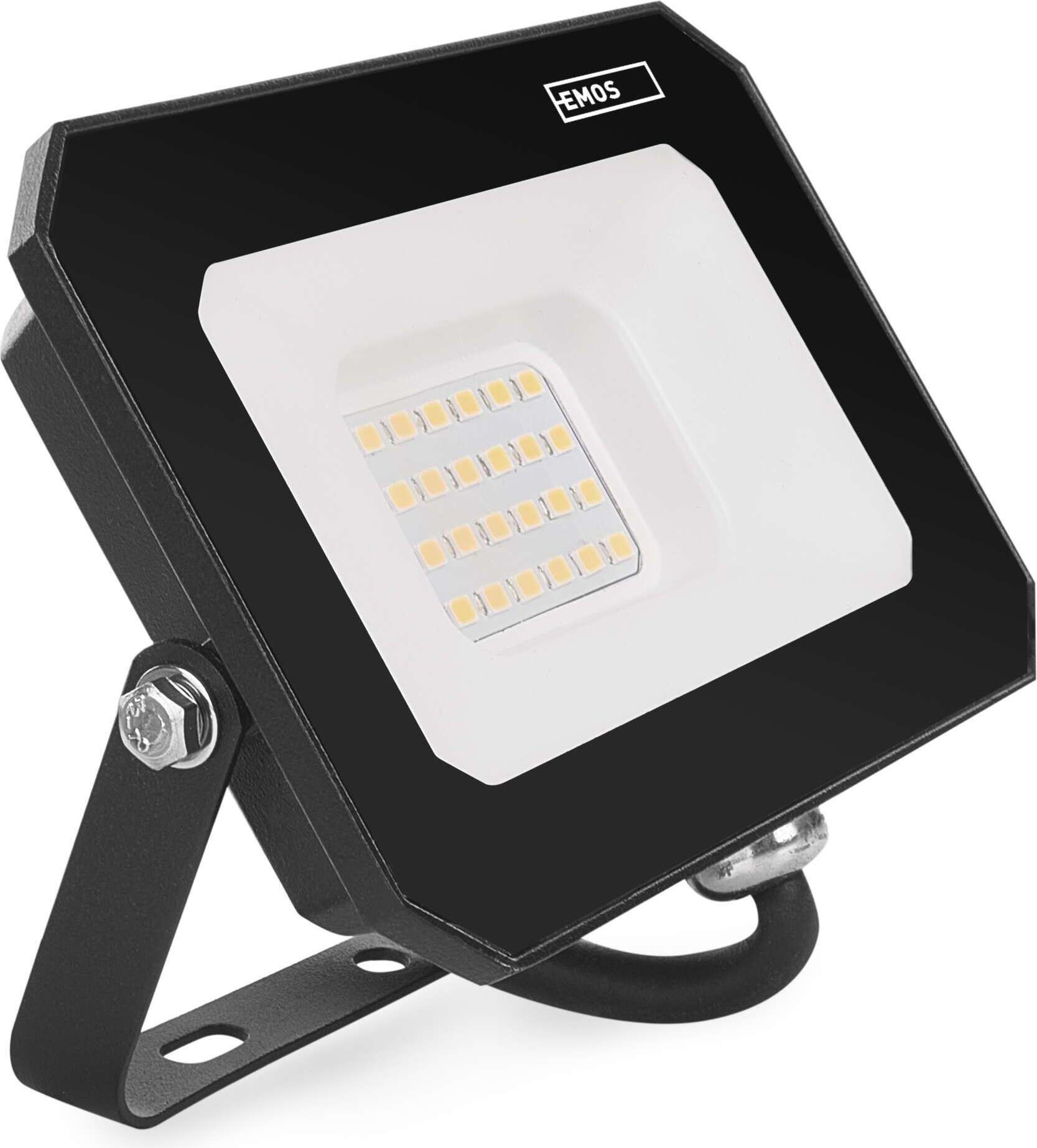 EMOS LED reflektor SIMPO 20 W, černý, neutrální bílá,