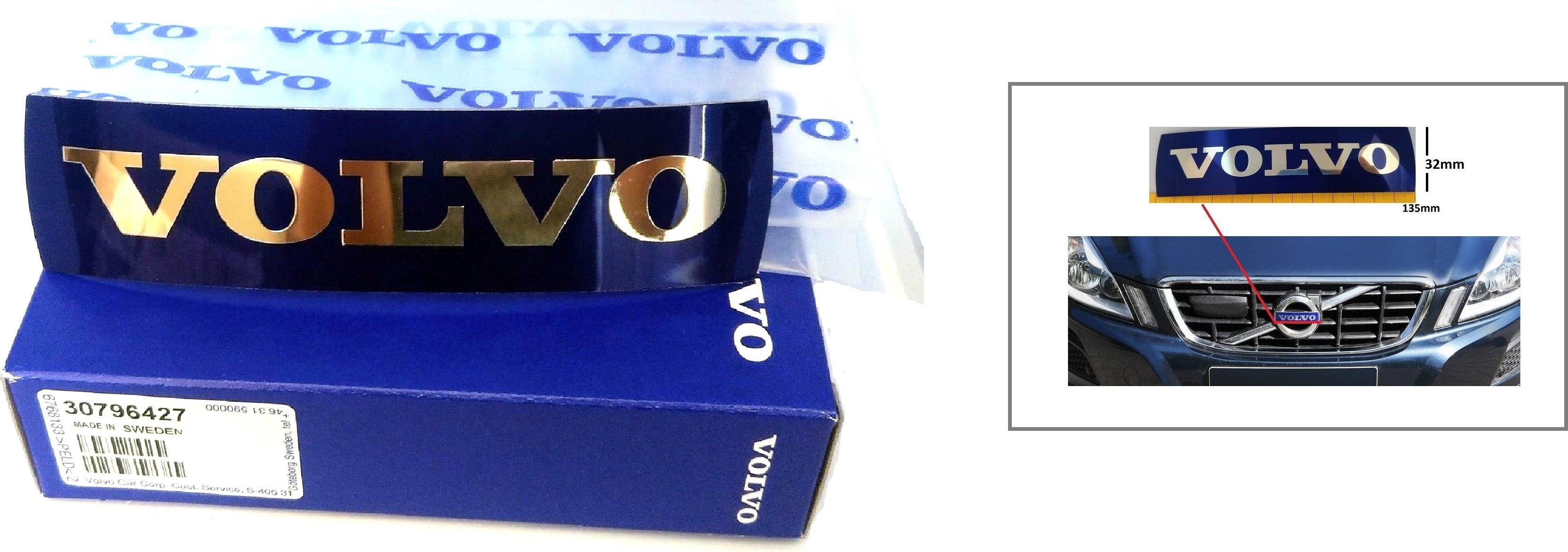 30796427 Kühlergrill Emblem LOGO Original | Kaufland.de