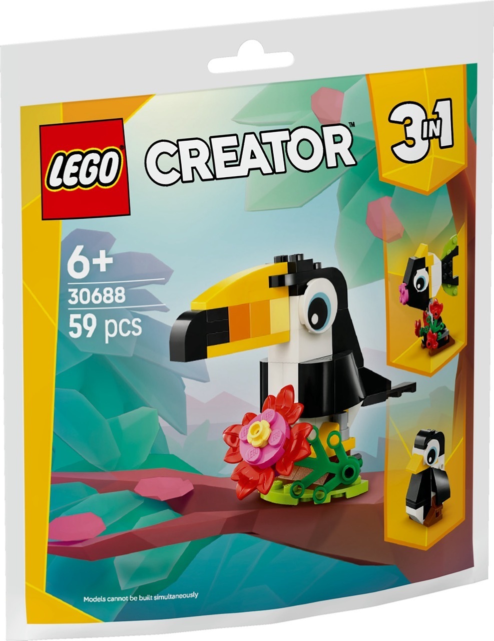 LEGO Creator 3-en-1 Toucan Tropical – 30688 LEGO®