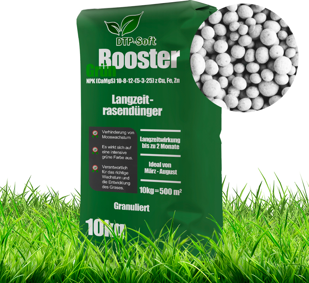 Rasendünger Anti-Moos 10kg für 500 m² Booster | Kaufland.de