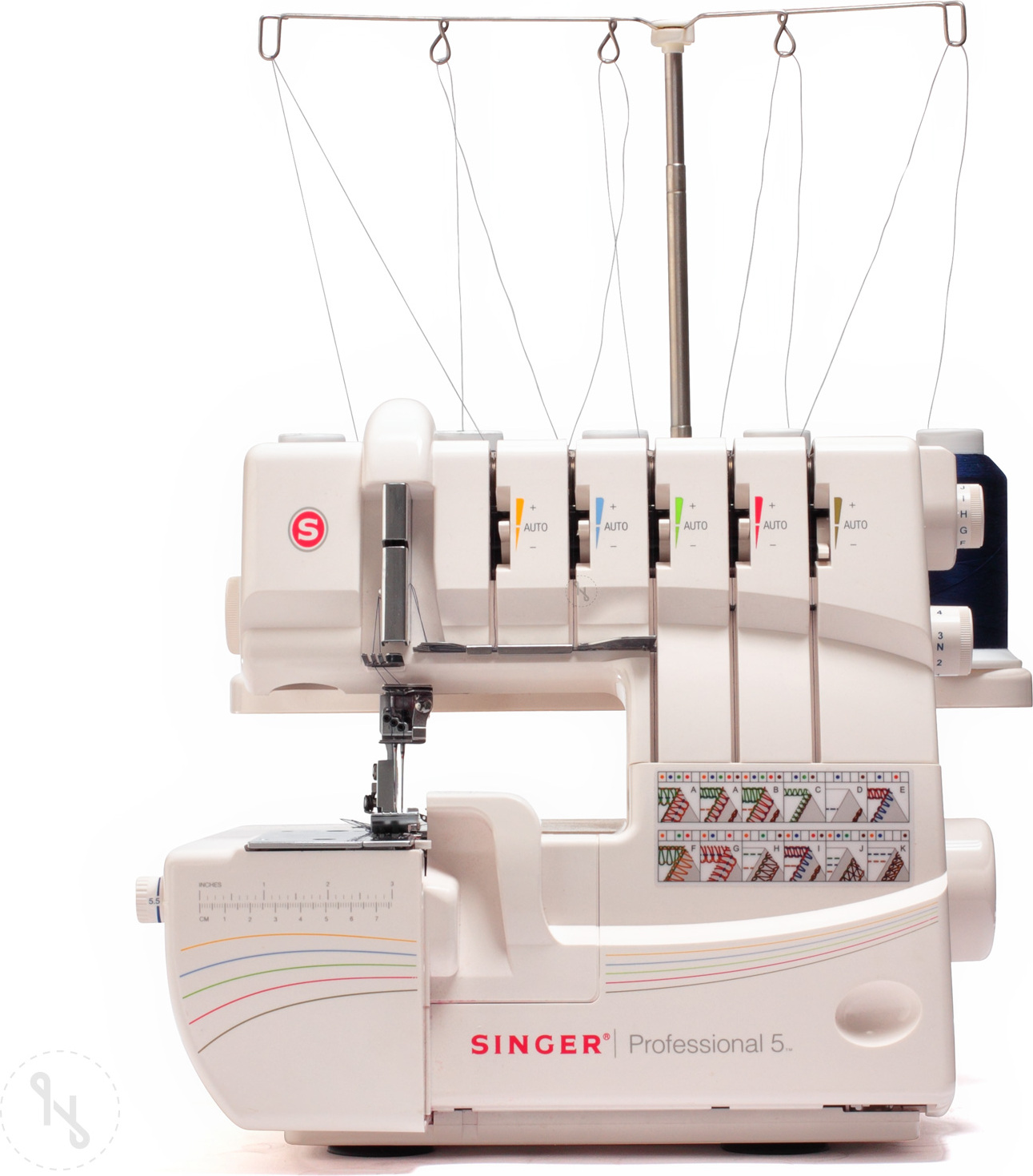 Singer Overlock Professional 5 Nähmaschinen