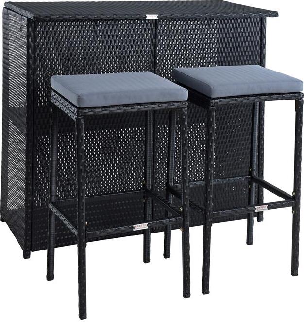 Polyrattan Bar Gartenbar Barset Sitzgruppe | Kaufland.at