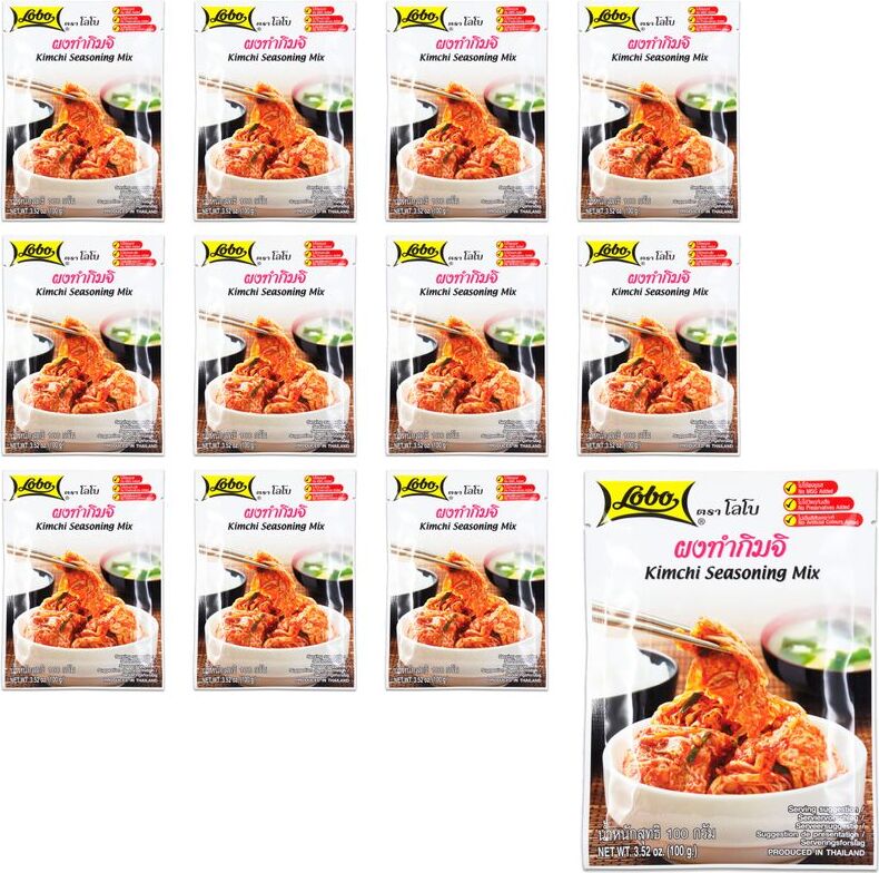 12er Pack LOBO Kimchi Würzmischung zum Kim Chi selber