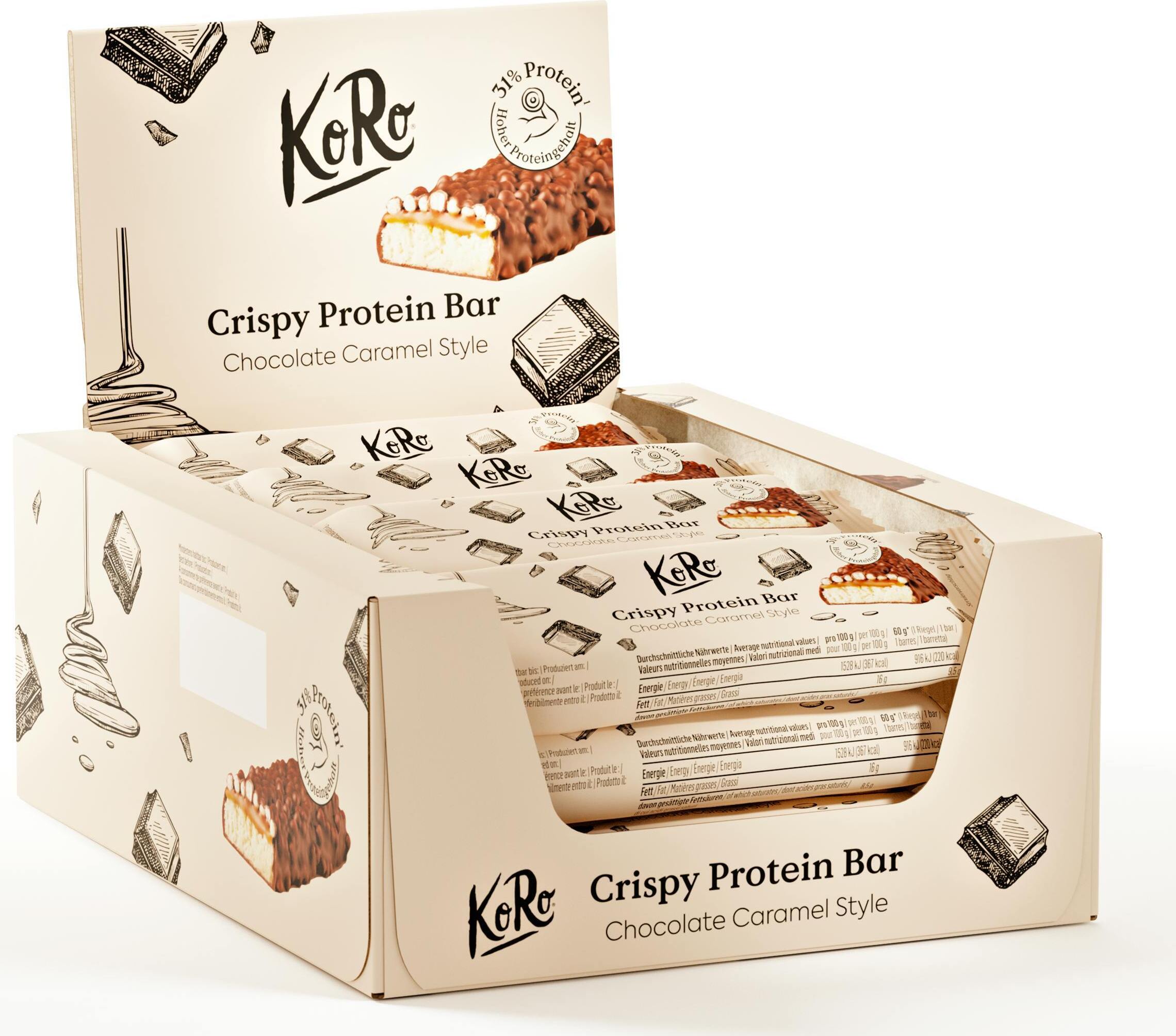 KoRo | Crispy Protein Bar Chocolate Caramel | Kaufland.de