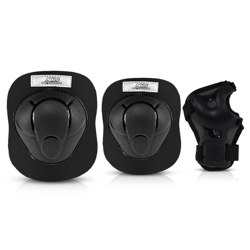 H210 Black Pads Set Size M Nils Extreme Kits de protections