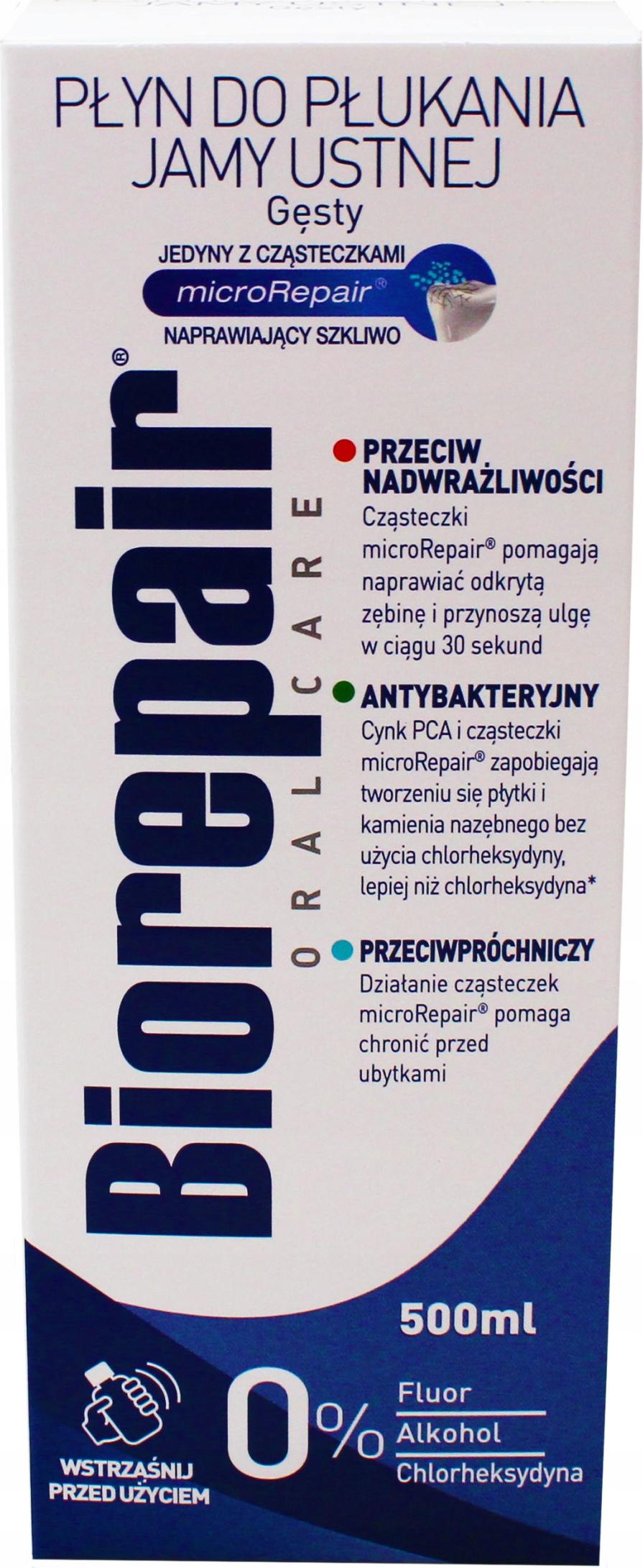 Collutorio Biorepair - 500ml - Con MicroRepair - Contro