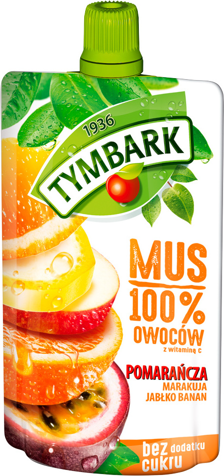 Tymbark Mousse 100% Orange Passion fruit | Kaufland.sk