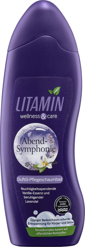 Litamin Wellness et Care Huile parfumée Bain moussant