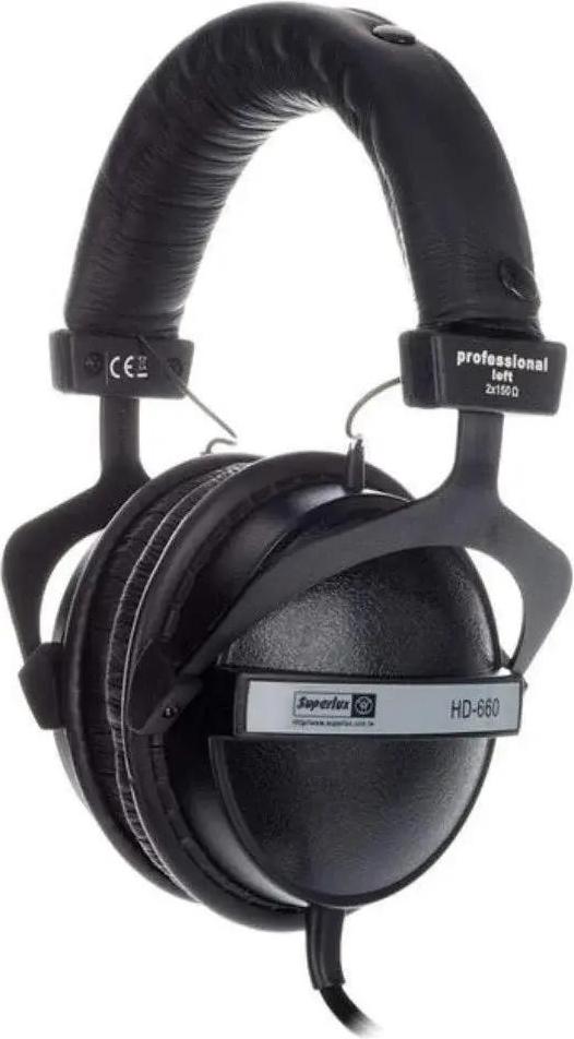 Superlux HD-660 Casque Studio Casques audio stéréo