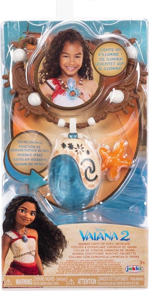 Disney Vaiana - naszyjnik ze świetlistych muszli Vaiany