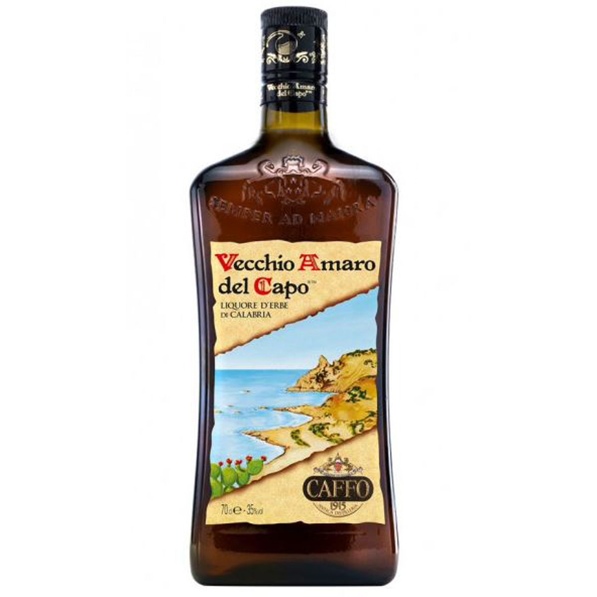 Caffo Vecchio Amaro del Cape bylinný likér s 29 bylinami