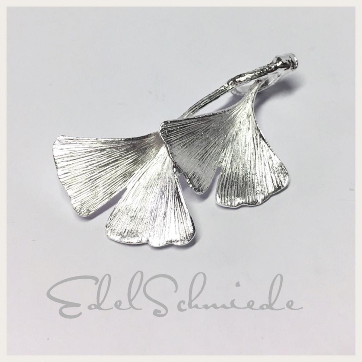 langer Ginko Anhänger in 925 Sterling Silber | Kaufland.de
