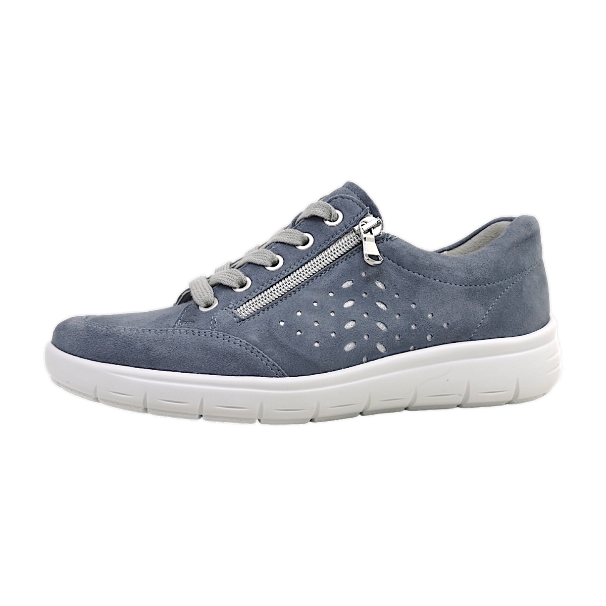 Semler Greta, scarpa stringata da donna in blu, misura 5