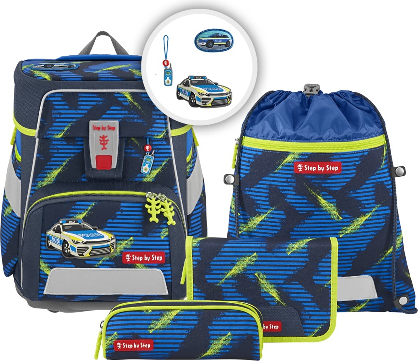 Step by Step Ranzen-Set SPACE, 5-teilig Schulranzen