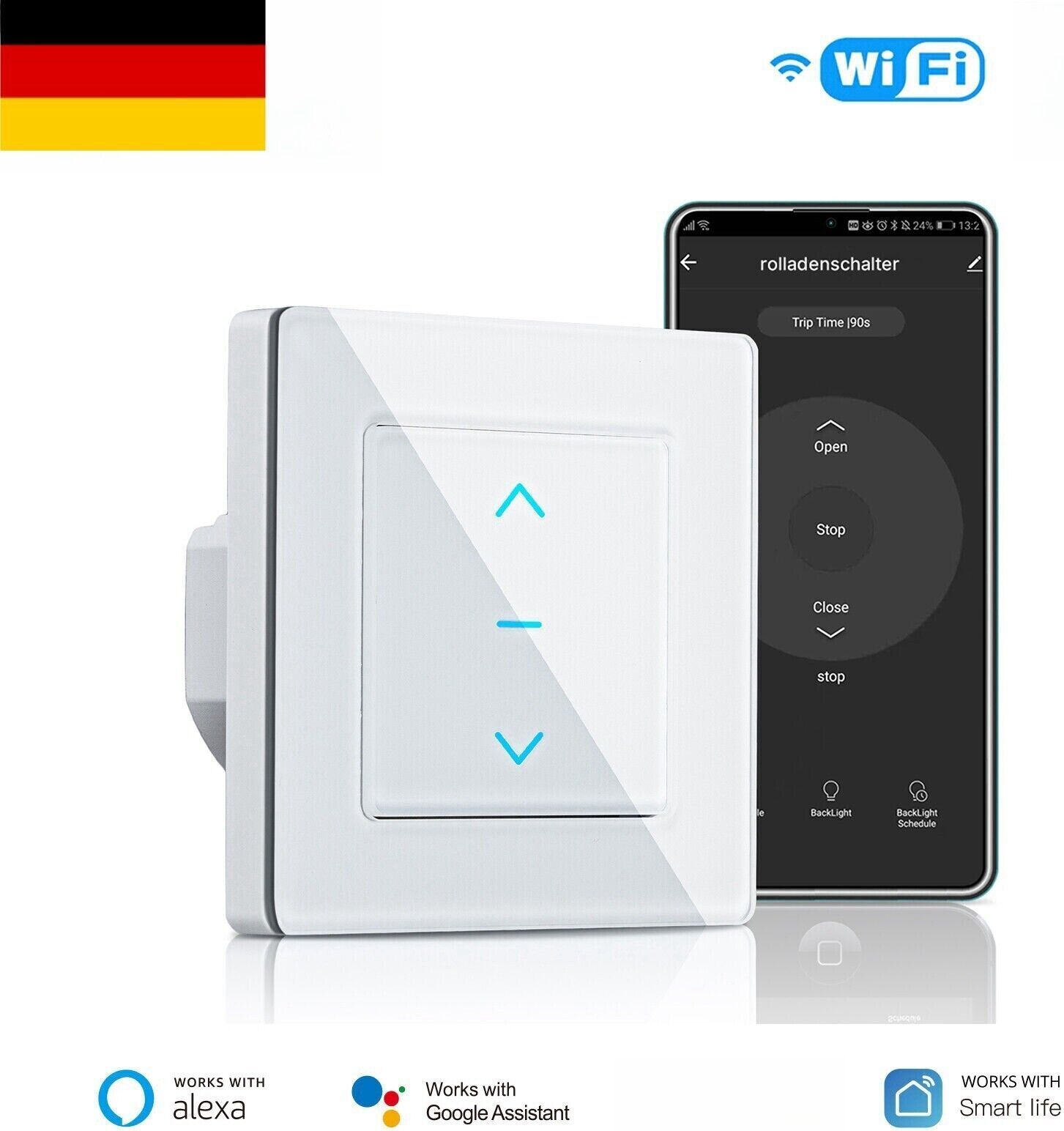 Smart Wlan Rolladenschalter, System 55 | Kaufland.de