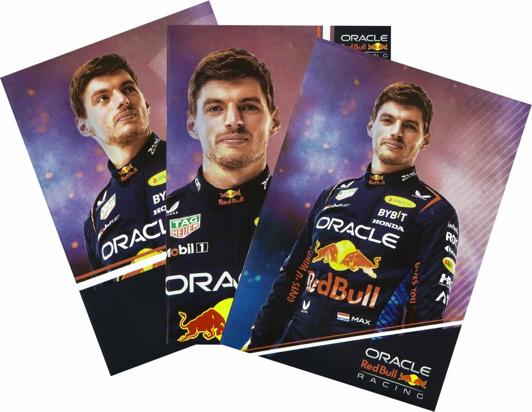 Zápisníky Red Bull - Max Verstappen Edition, robustné a
