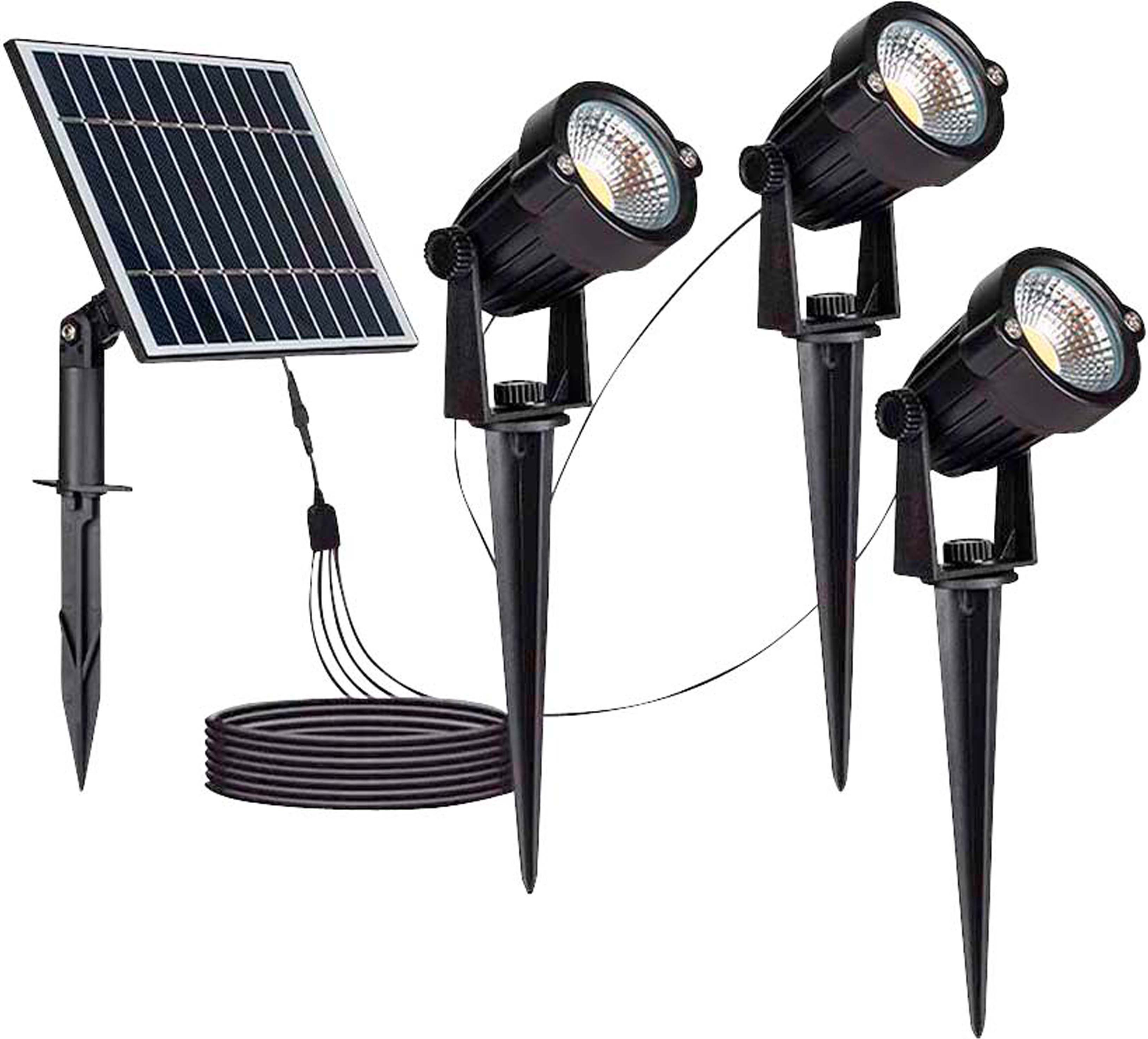 V-TAC Solar LED-Gartenleuchten-Set VT-11031, | Kaufland.de