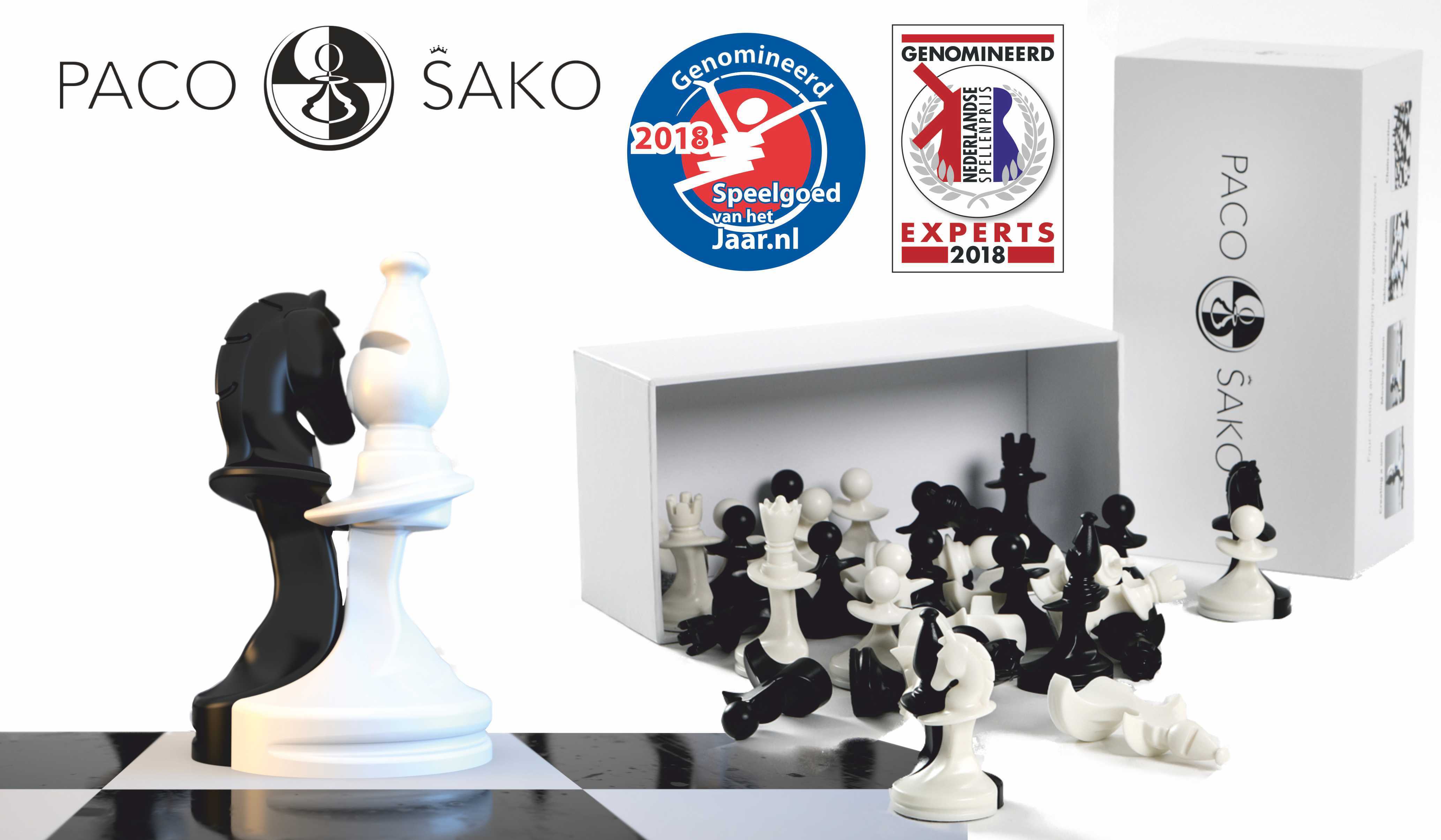 HOT Exclusive Paco Sako Peace Chess -Genom.SpeelgvhJ