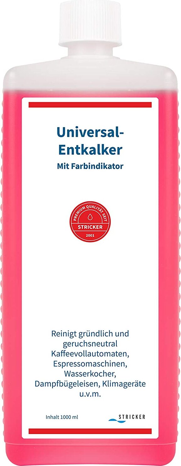 Universal Entkalker mit Farbindikator für
