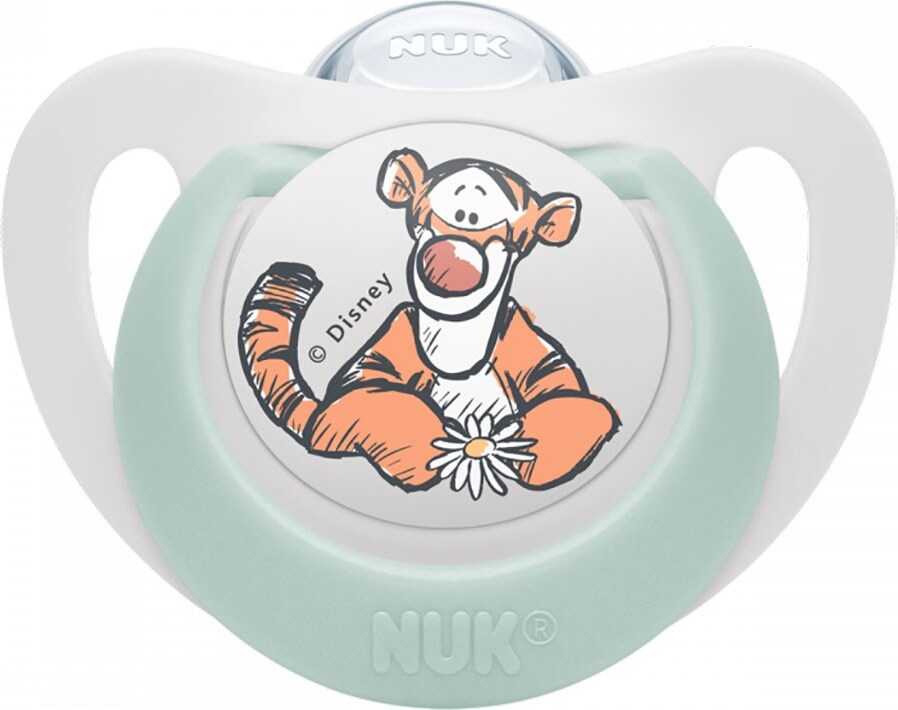 NUK Smoczek uspokajający DISNEY-Miś Puchatek 6-18m. BOX