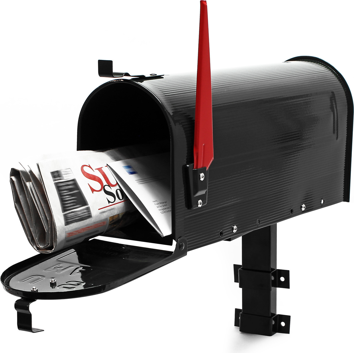 Wiltec Set US Mailbox black 180 x 220 x 480 | Kaufland.cz