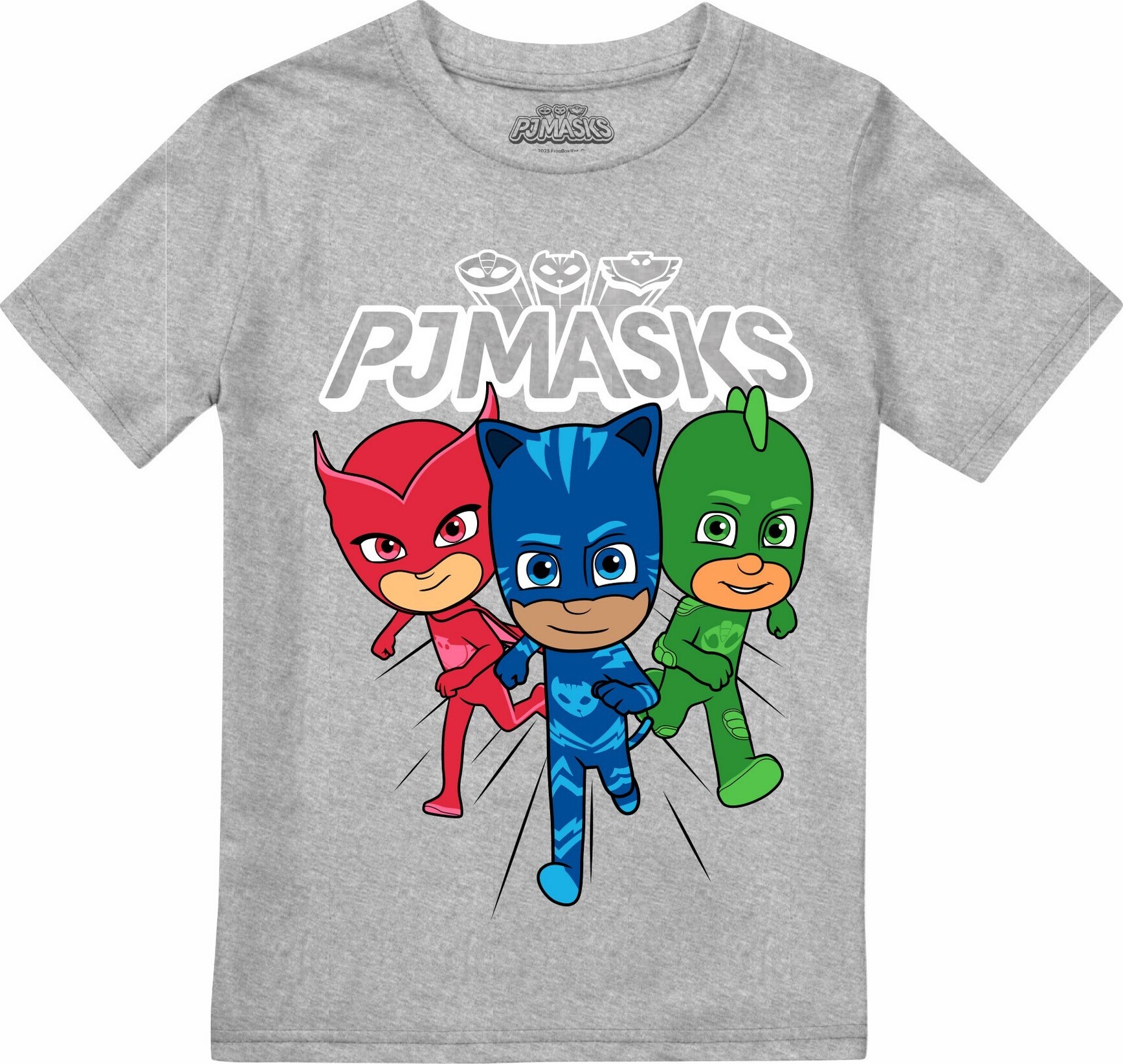 PJ Masks - Maglietta "Heroes Trio" per ragazzi TV2607 (128)