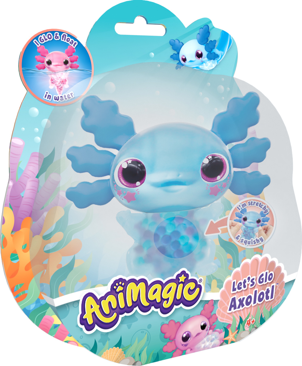 Goliath Animagic Let's Glo Axolotl Blue | Kaufland.cz