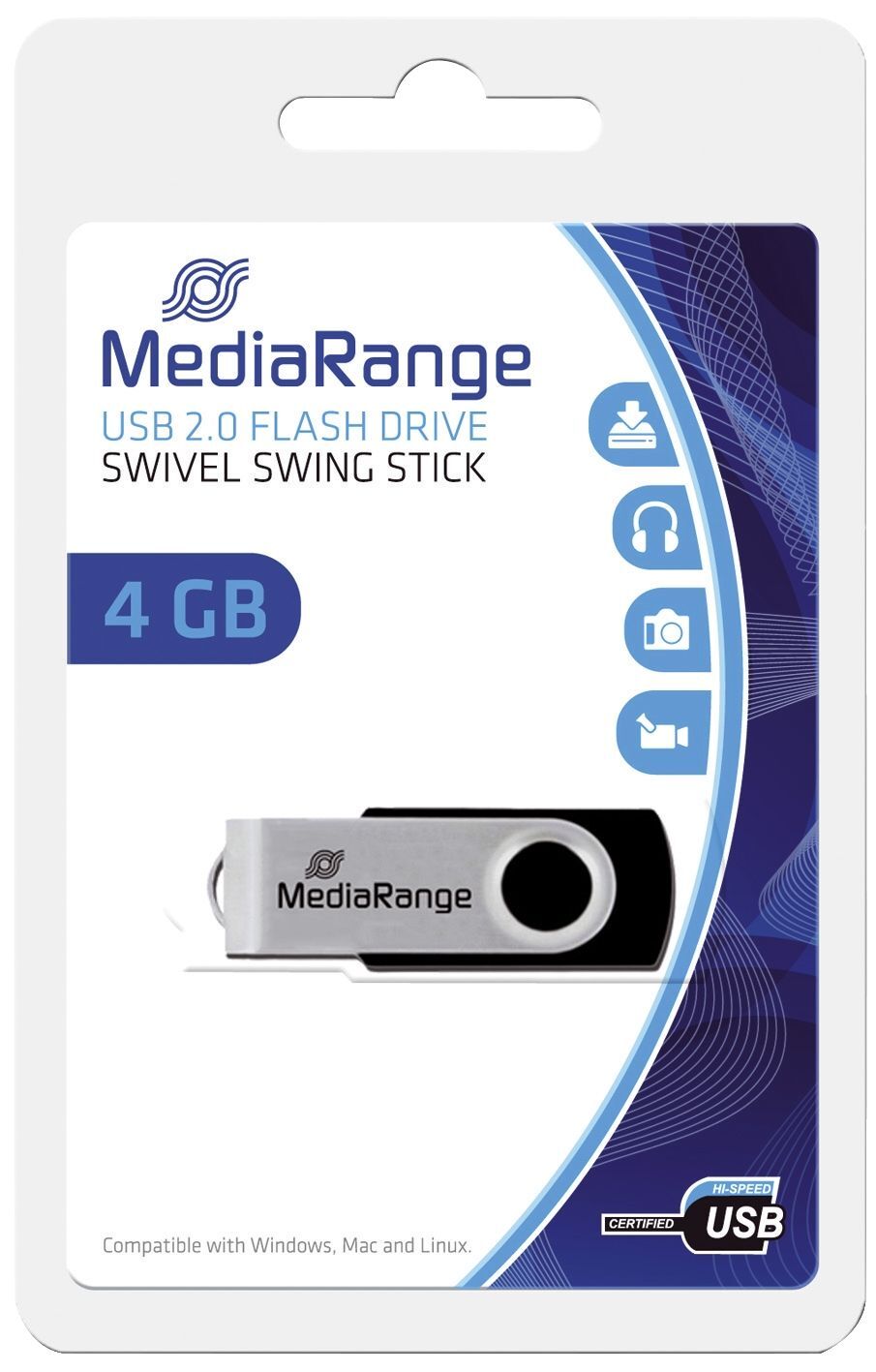 MEDIARANGE USB Flexi-Drive - USB flash disk USB kľúče