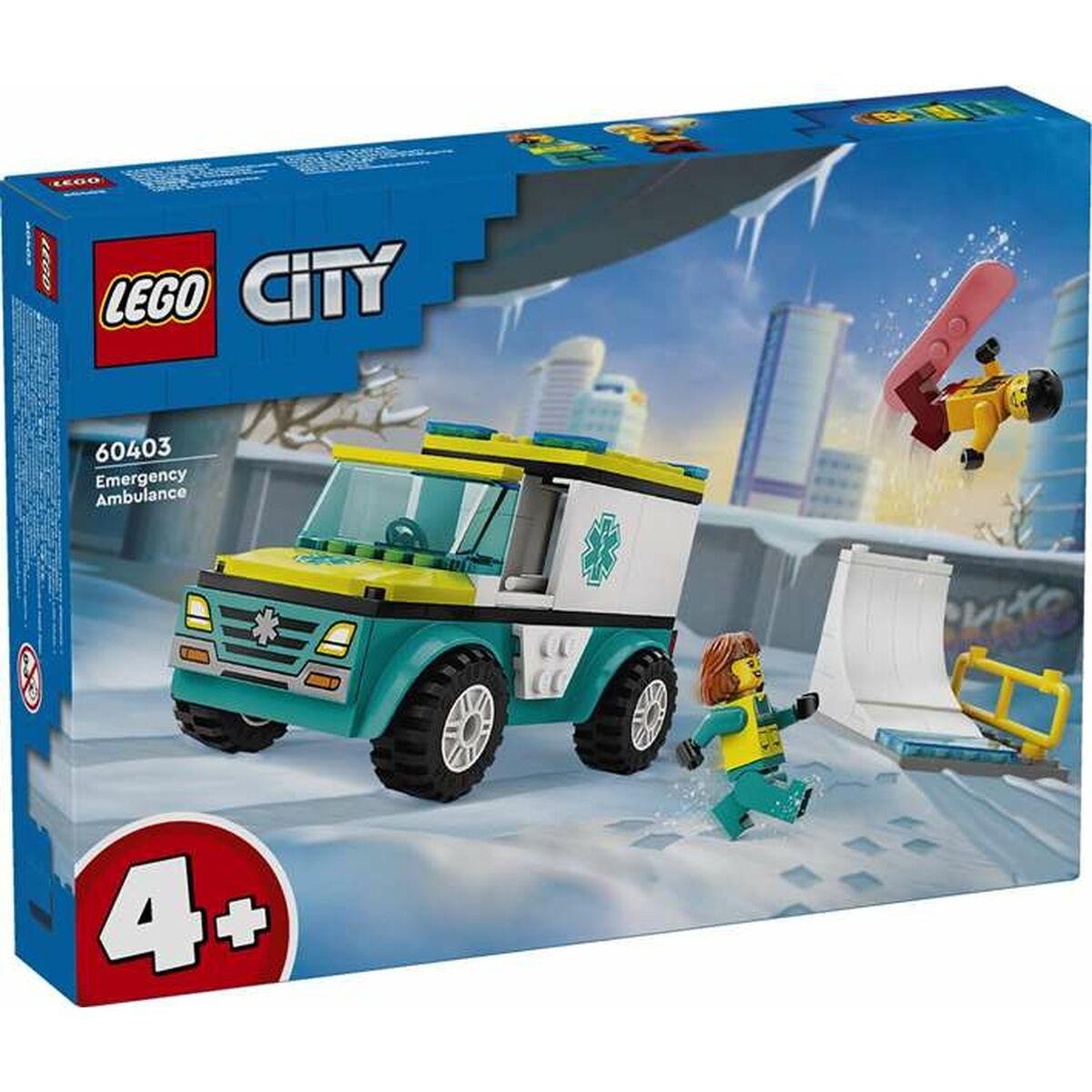 LEGO City Rettungswagen und Snowboarder, | Kaufland.at