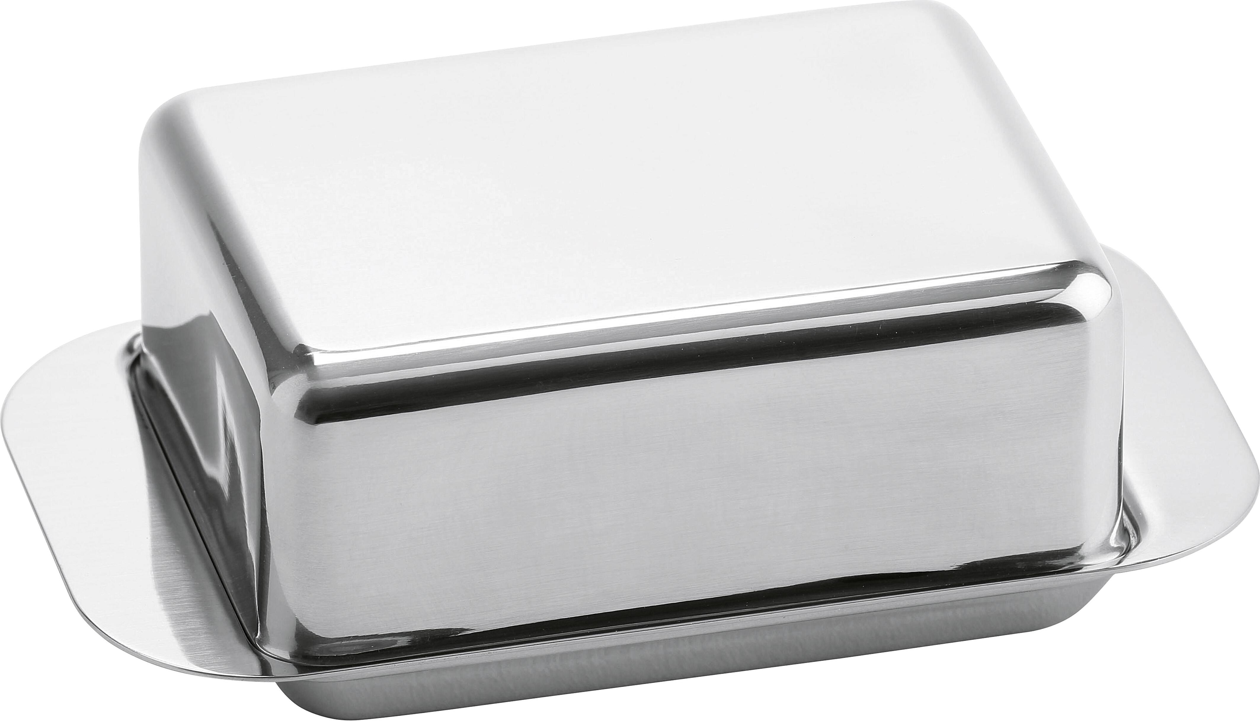 Beurrier Weis, acier inoxydable, pour 125 g (1/4 de livre)