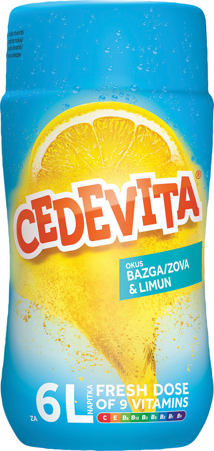 Cedevita Instant Holunder (bazga) 9 Vitamine, Instant