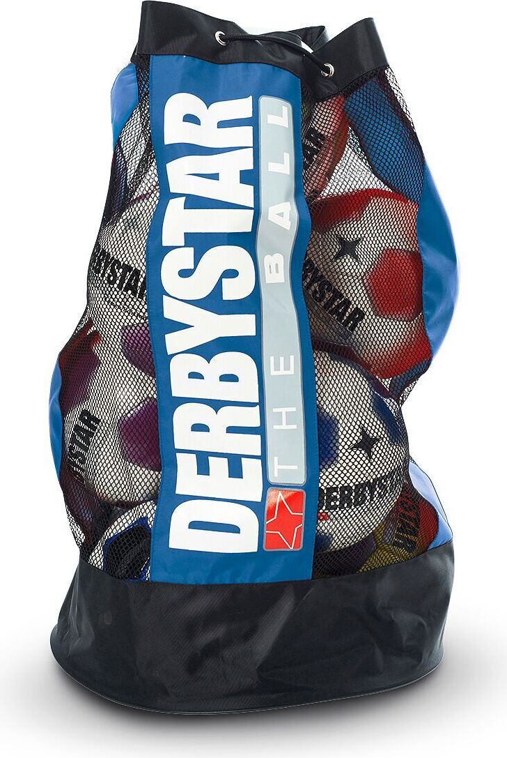 DERBYSTAR Ballsack 10 Bälle, Gr.für 10 Bälle, blau