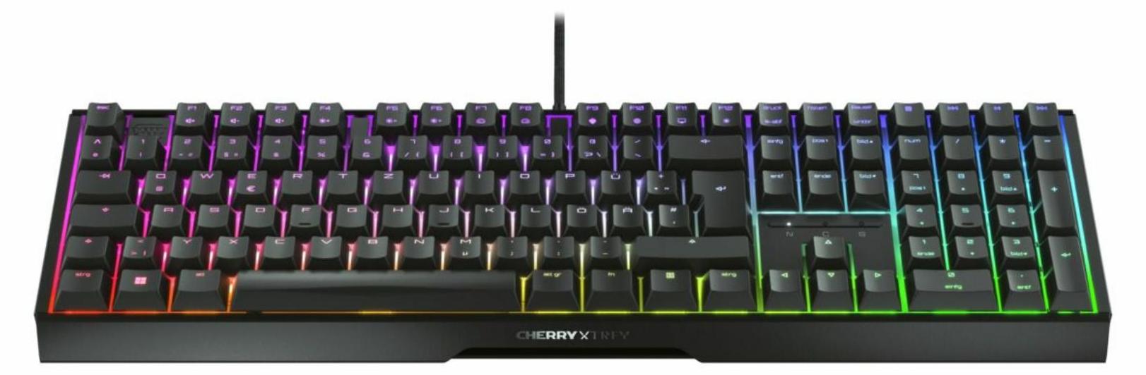 CHERRY XTRFY TAS MX 3.1 RGB con cavo (DE) MX2A Rosso sw