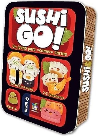 Devir - Gra planszowa Sushi Go, wielokolorowa, Bgsushi