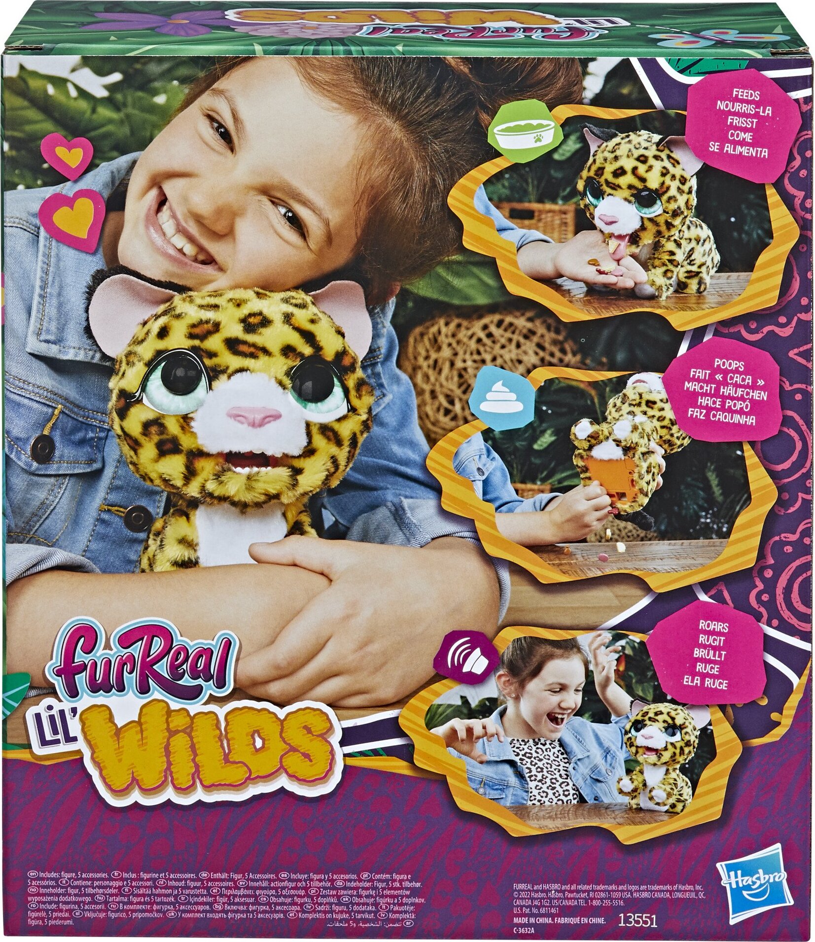 Hasbro furReal Friends mačka Lolly moja leopardia plyšová