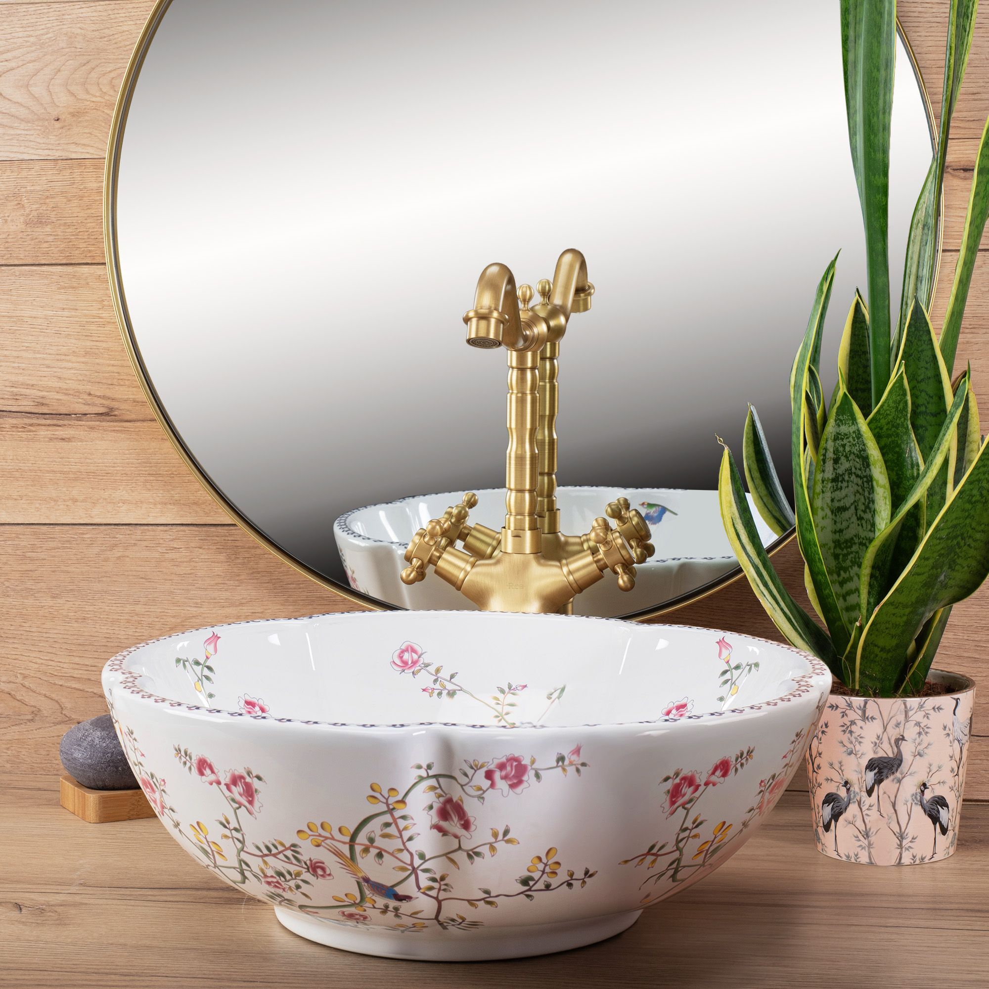 Rea Aufsatzwaschbecken Felicia Round White | Kaufland.at