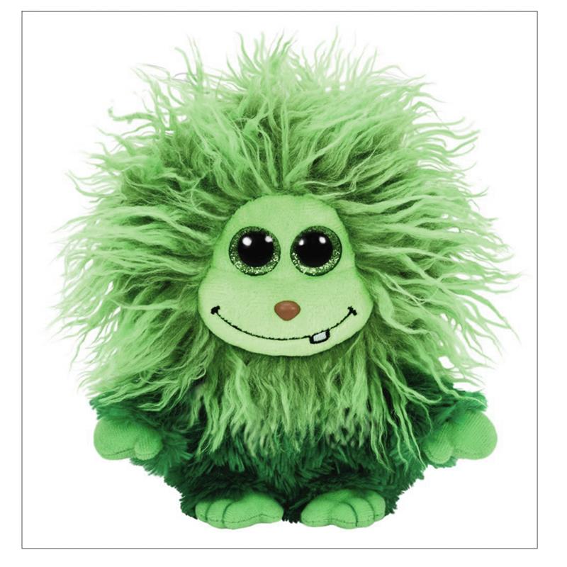 TY Frizzys Scoops Buddy pluszowa figurka zielona 15 cm
