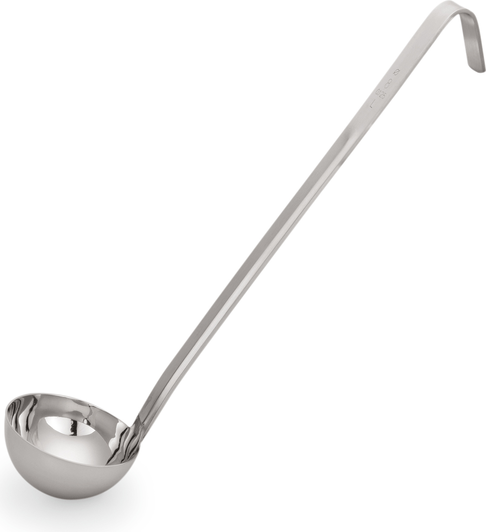 Louche 38 cm, 350 ml, Ø 11 cm, Gastro, acier inox argenté