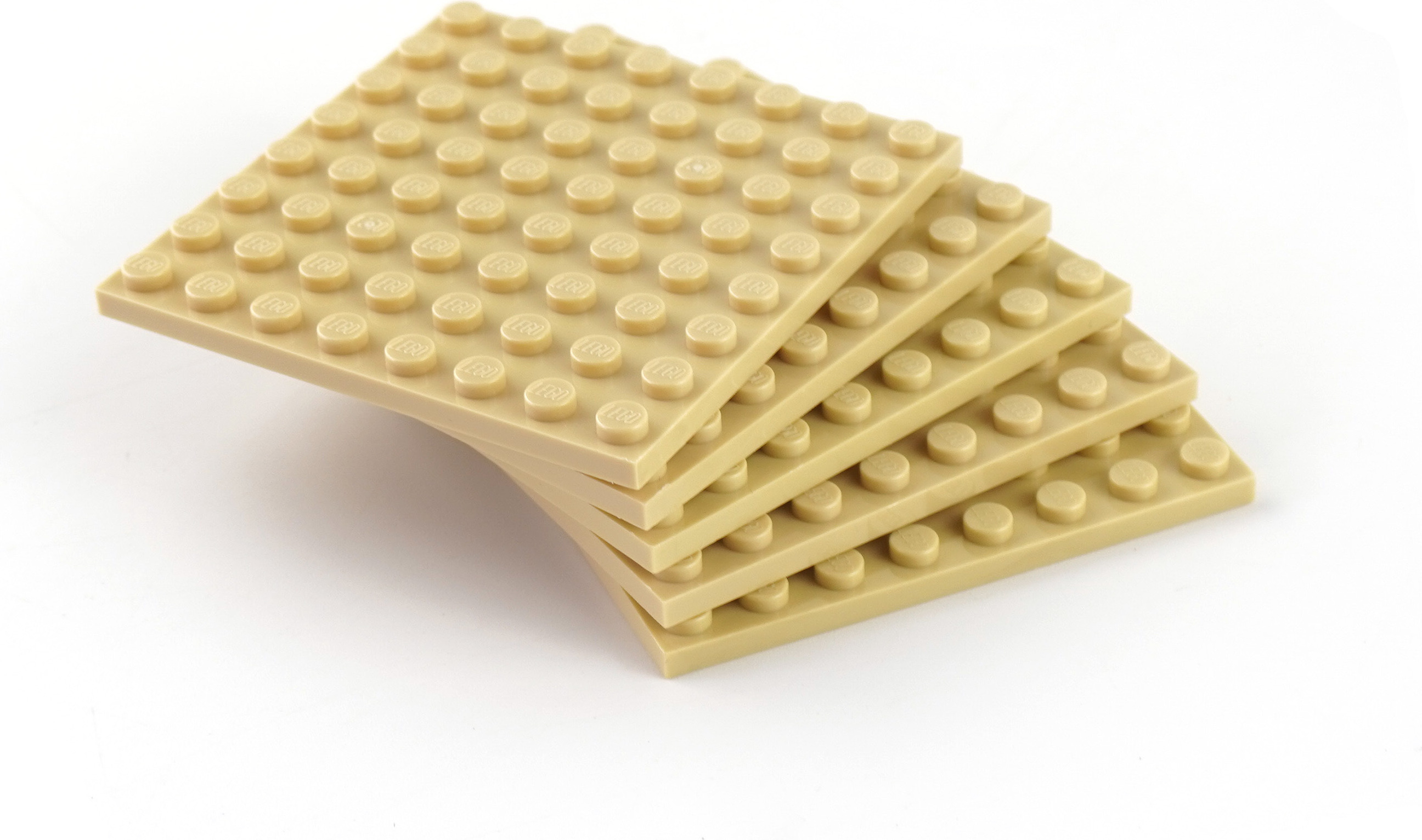LEGO® 8x8 Platten Bauplatten Hellbeige - 41539 NEU! Menge