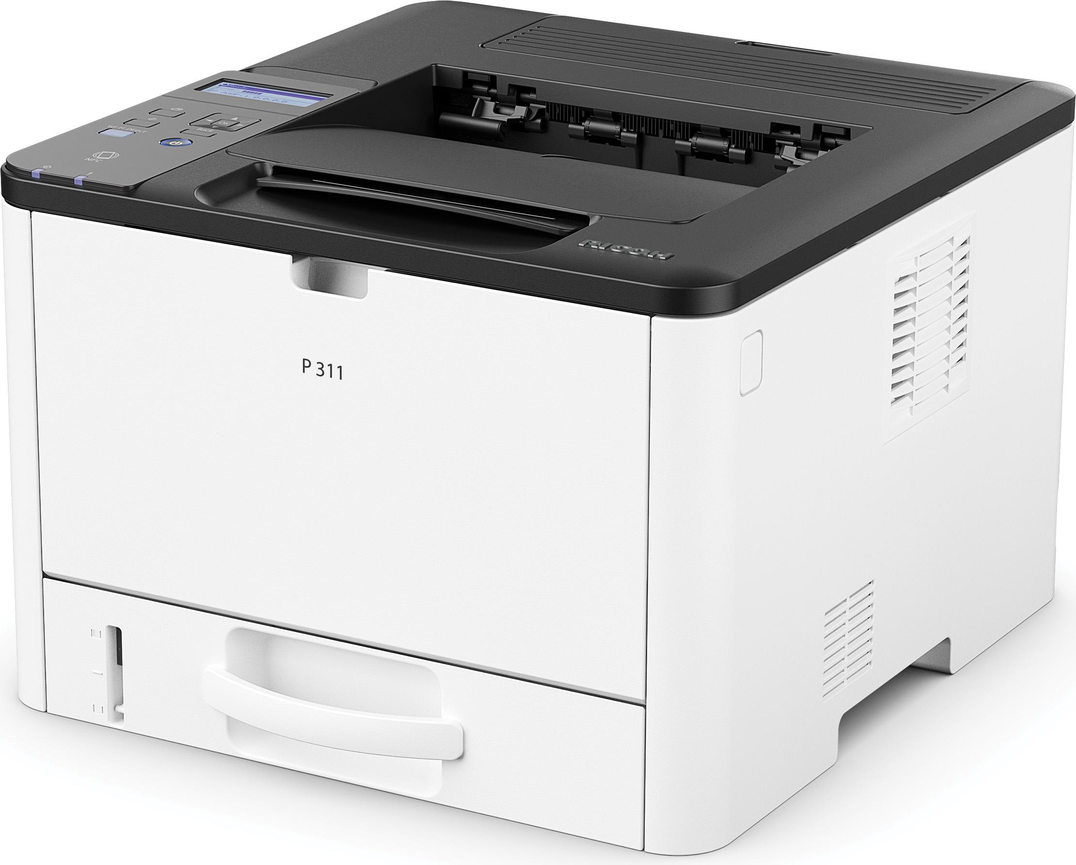 Drukarka laserowa RICOH P311, USB, LAN, A4, toner startowy