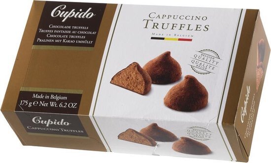 Cupido Chocolate Cappuccino Truffes Belgique 12 x 175 g