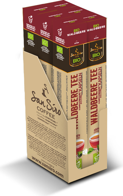 San Siro Bio Waldbeere-Tee - CO2 neutral produziert