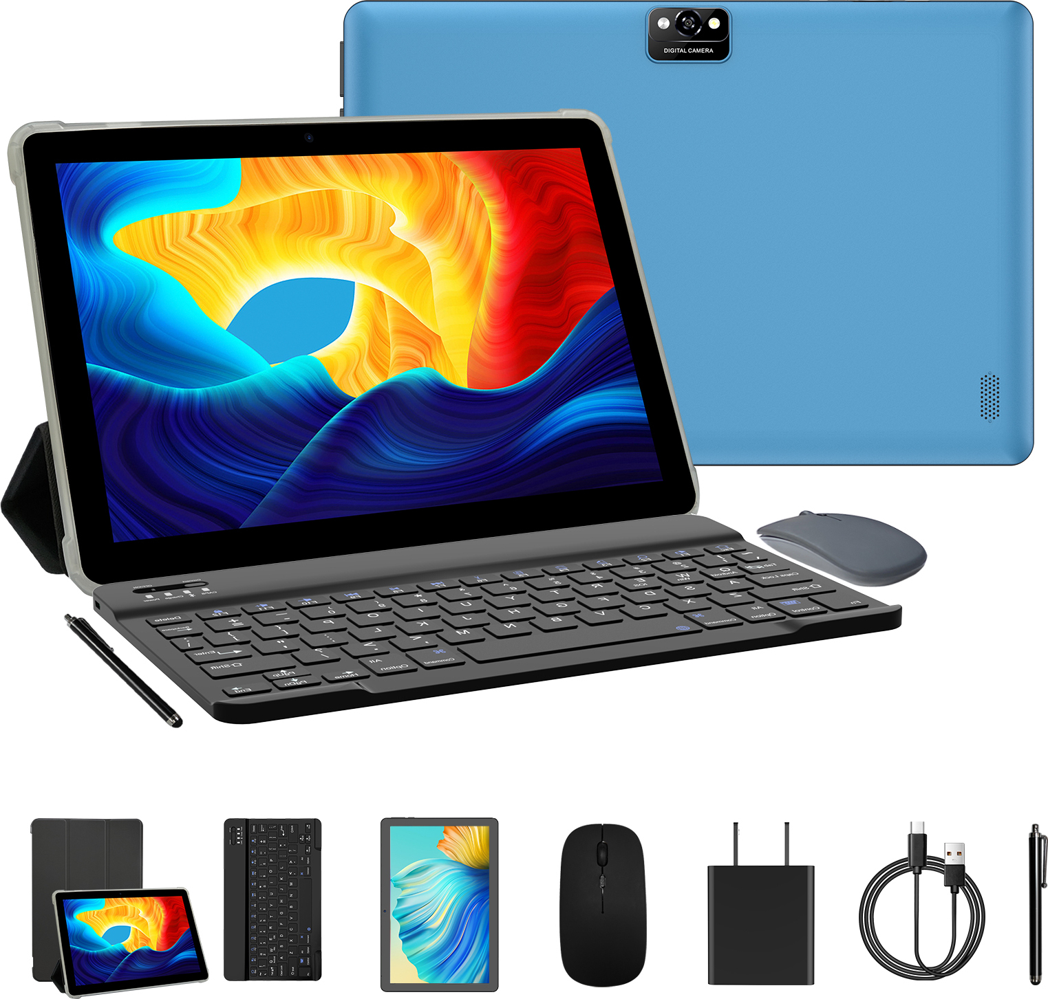 Vasoun M30 Tablet 10" tablet s Androidem 13, 7 GB(3GB+4GB