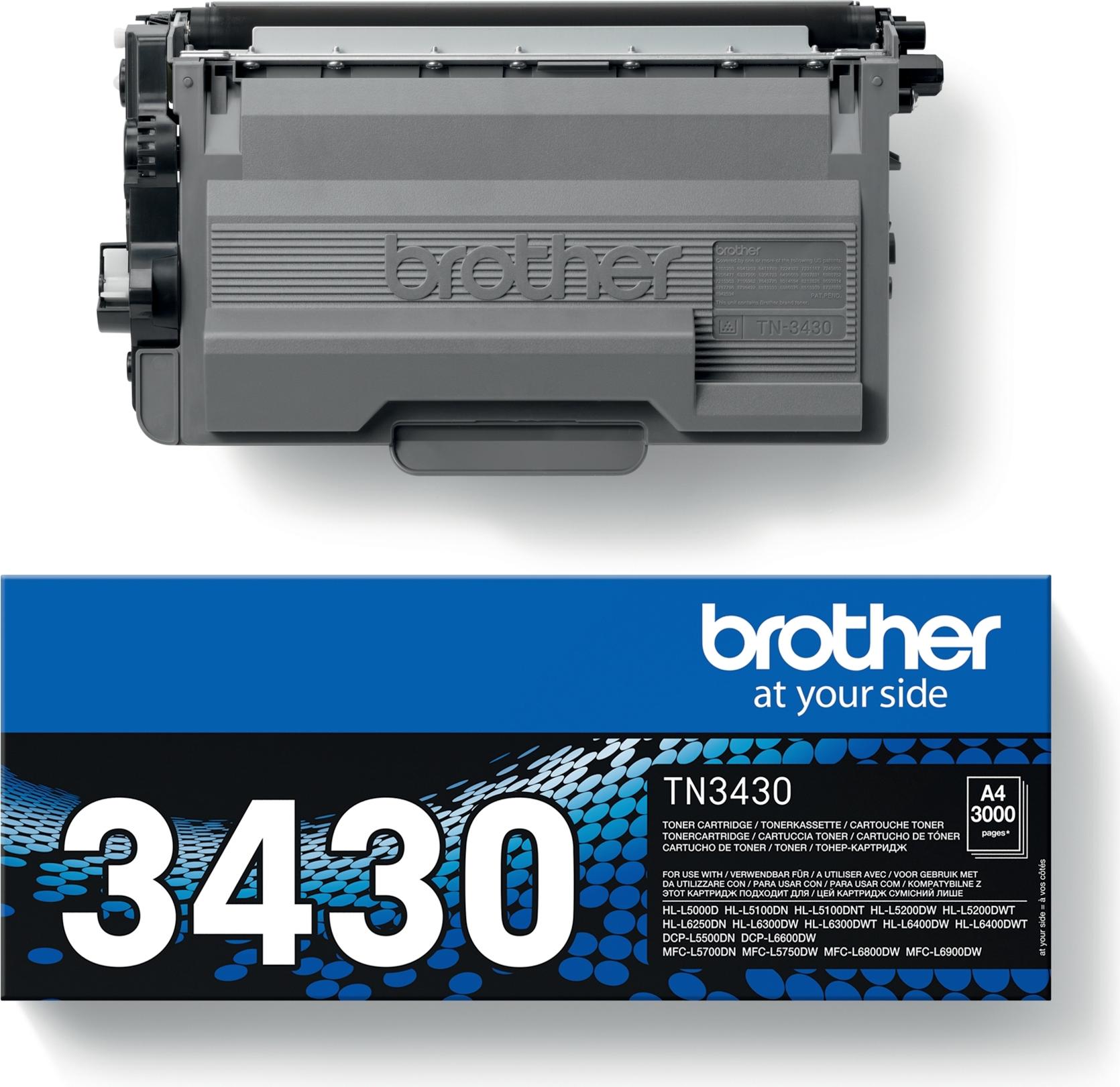 BROTHER Toner TN3430 TN-3430 Czarny Tonery
