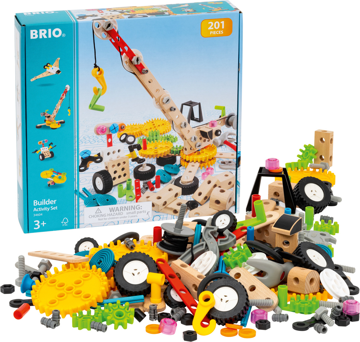BRIO Builder - Kindergartenset, 201 Teile BRIO 63460400