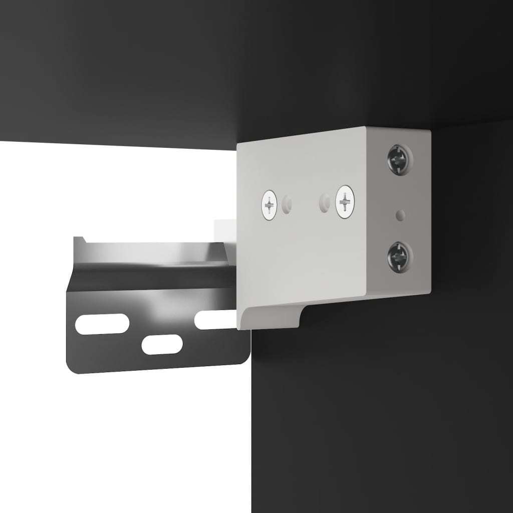 vidaXL Gablota czarna 100x8,5x75 cm materiał | Kaufland.pl