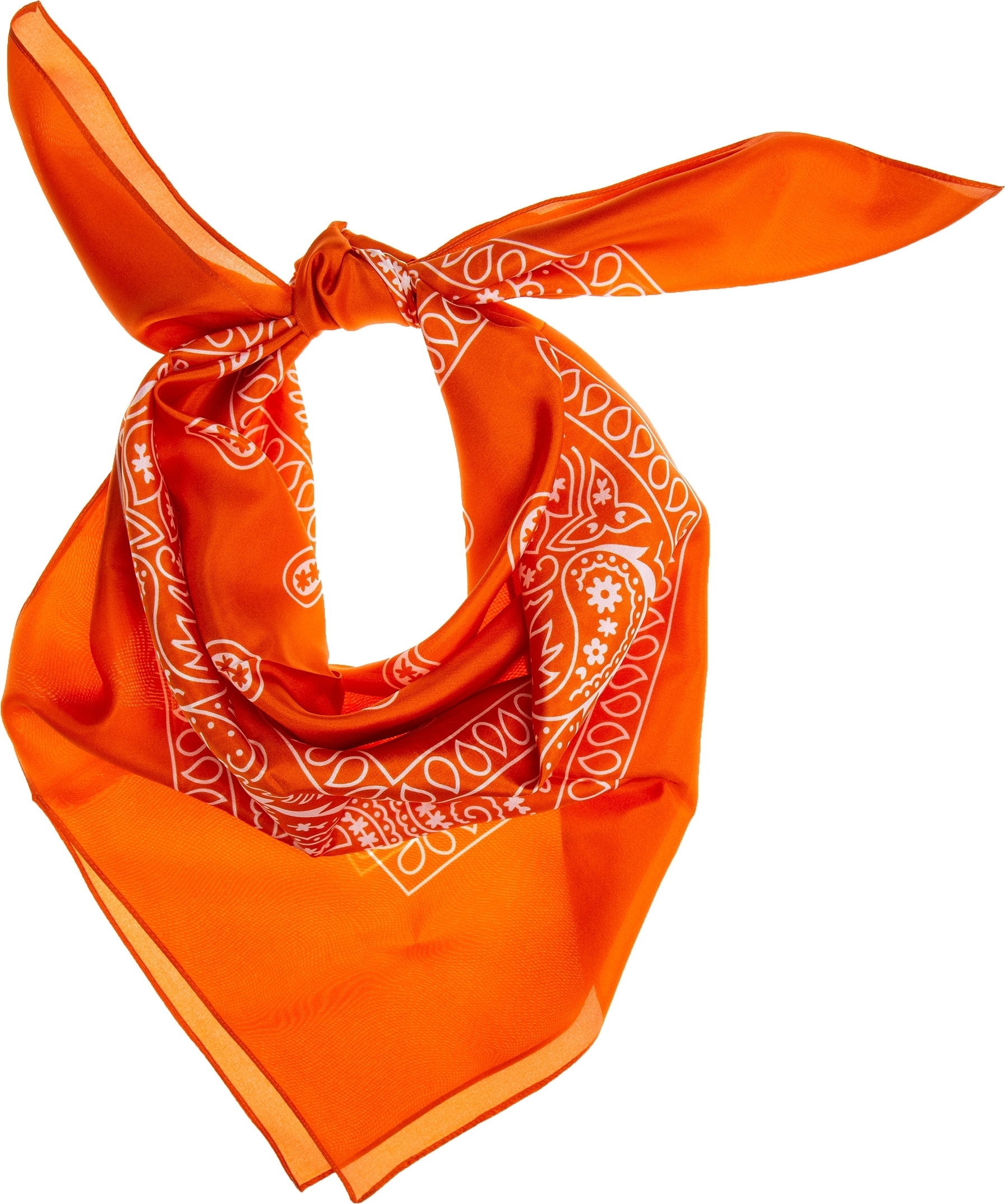 Seidentuch Halstuch orange amberglow Seide | Kaufland.at