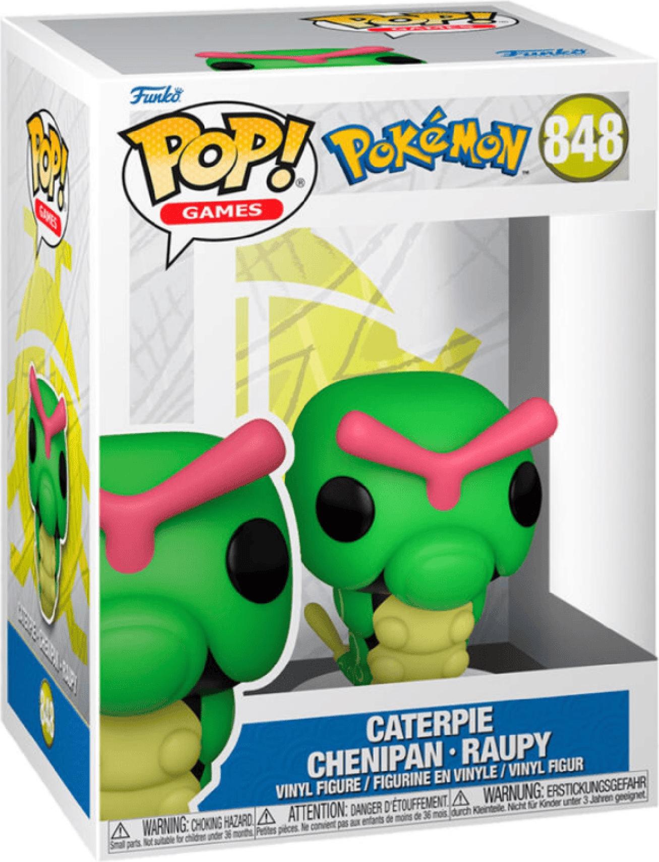 Pokémon - Caterpie Chenipan Raupy 848 - Funko Pop! Vinyl